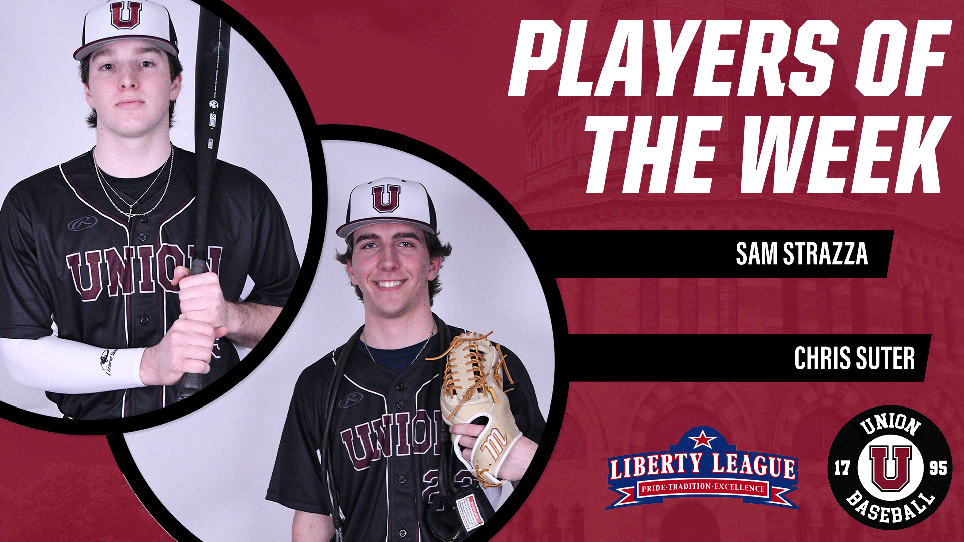 Suter and Strazza Earn Liberty League Weekly Honors - Union College ...