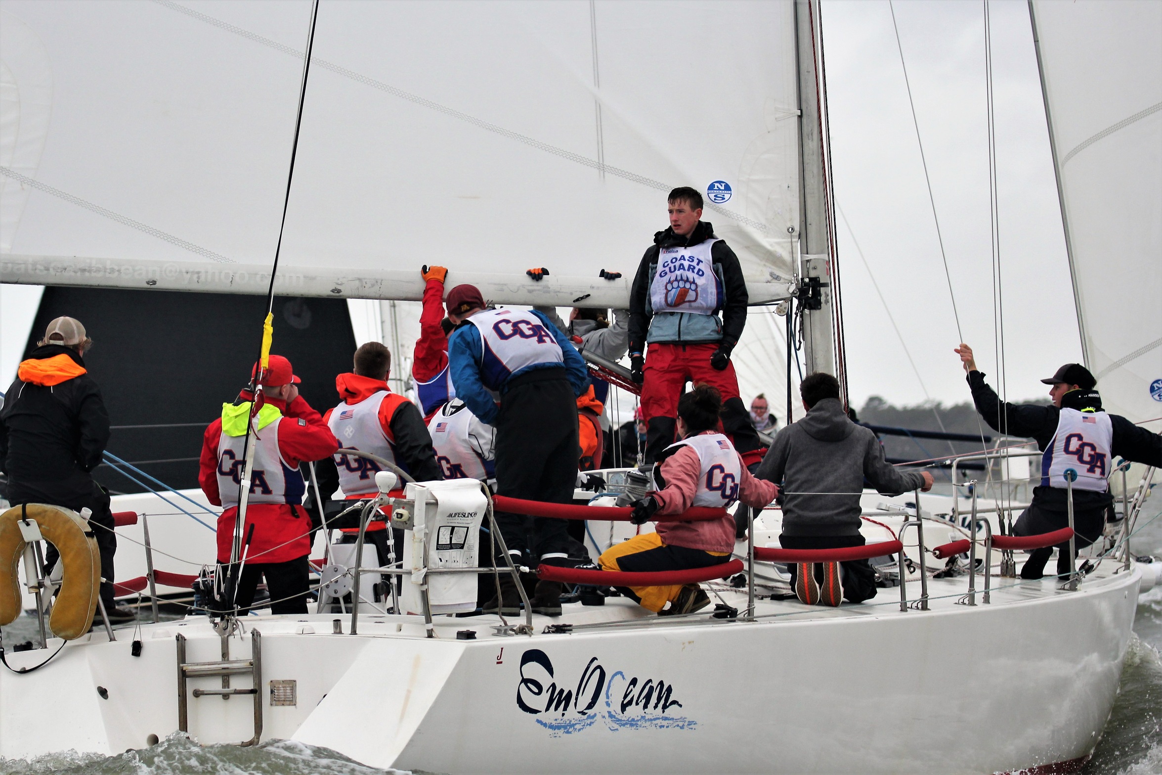 Offshore Sailing Outscores Navy and URI - United States Coast Guard Academy