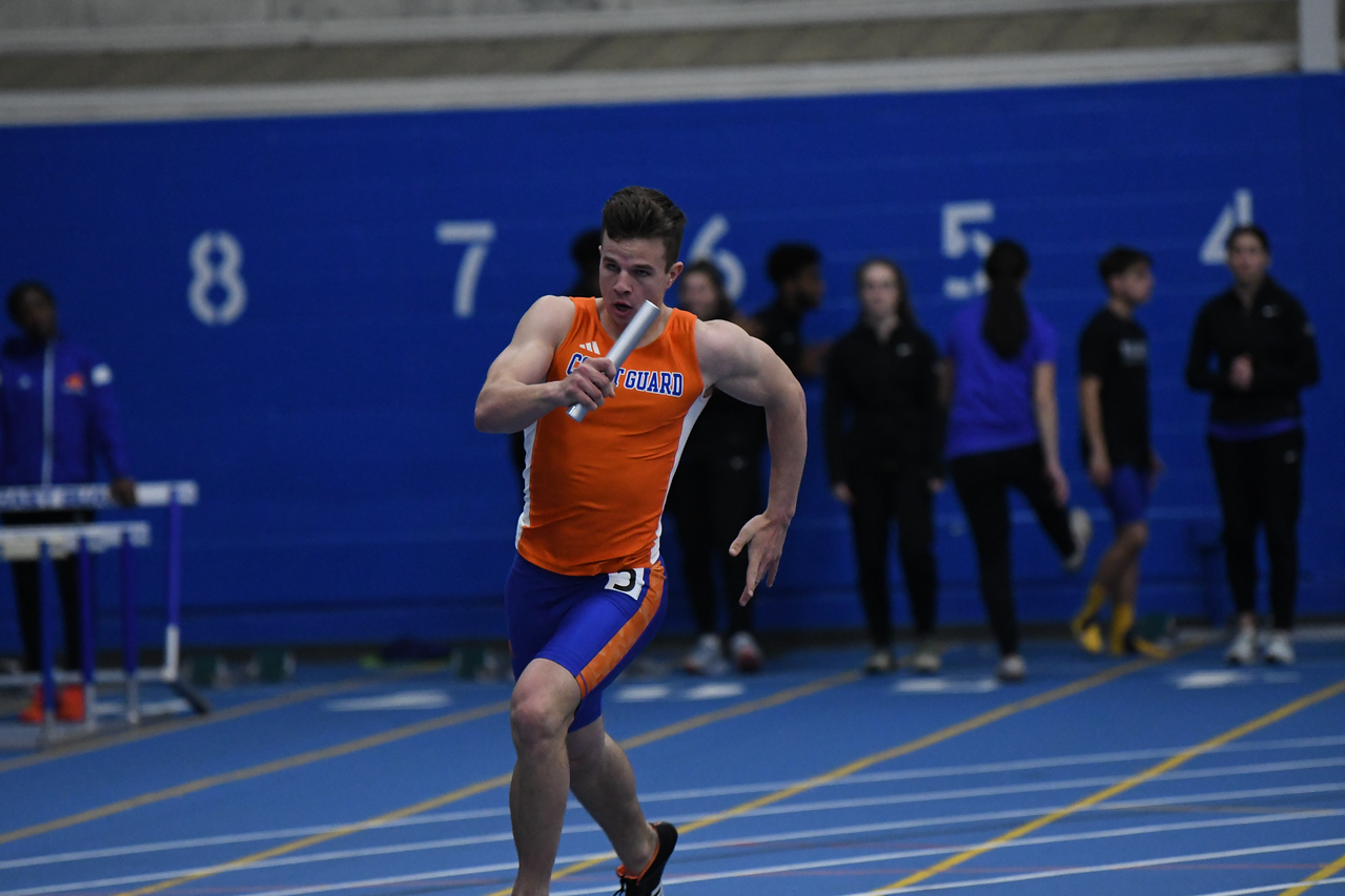 Men's Track with Many Top Performances - United States Coast Guard Academy