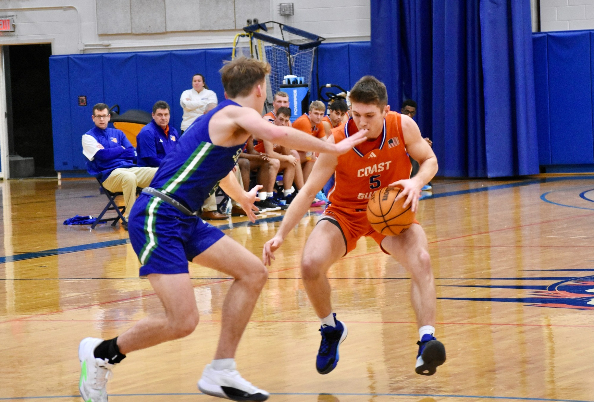 Bears Take Down Clark at Home - United States Coast Guard Academy