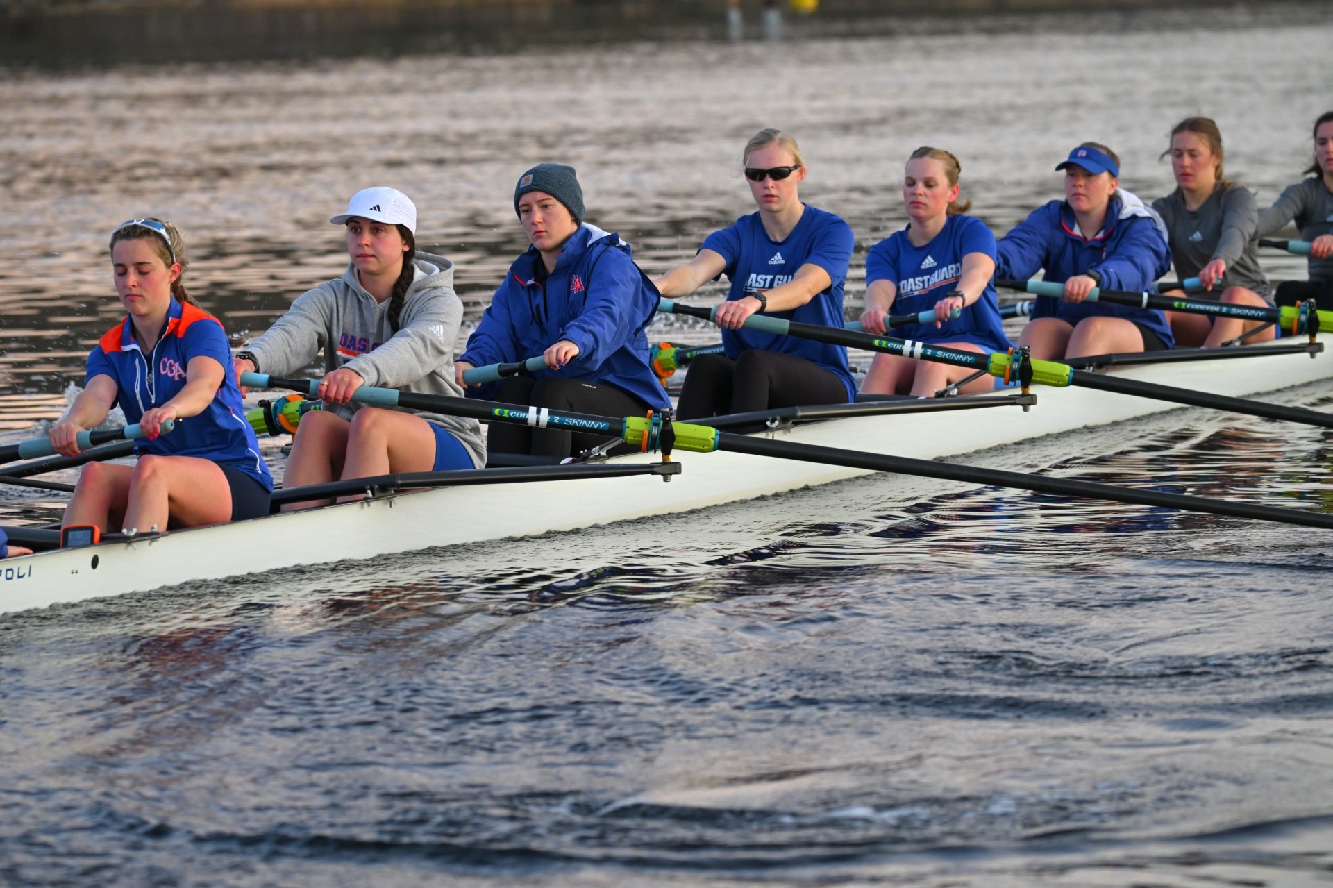 Women's Rowing Places 4th At NEWMACS - United States Coast Guard Academy