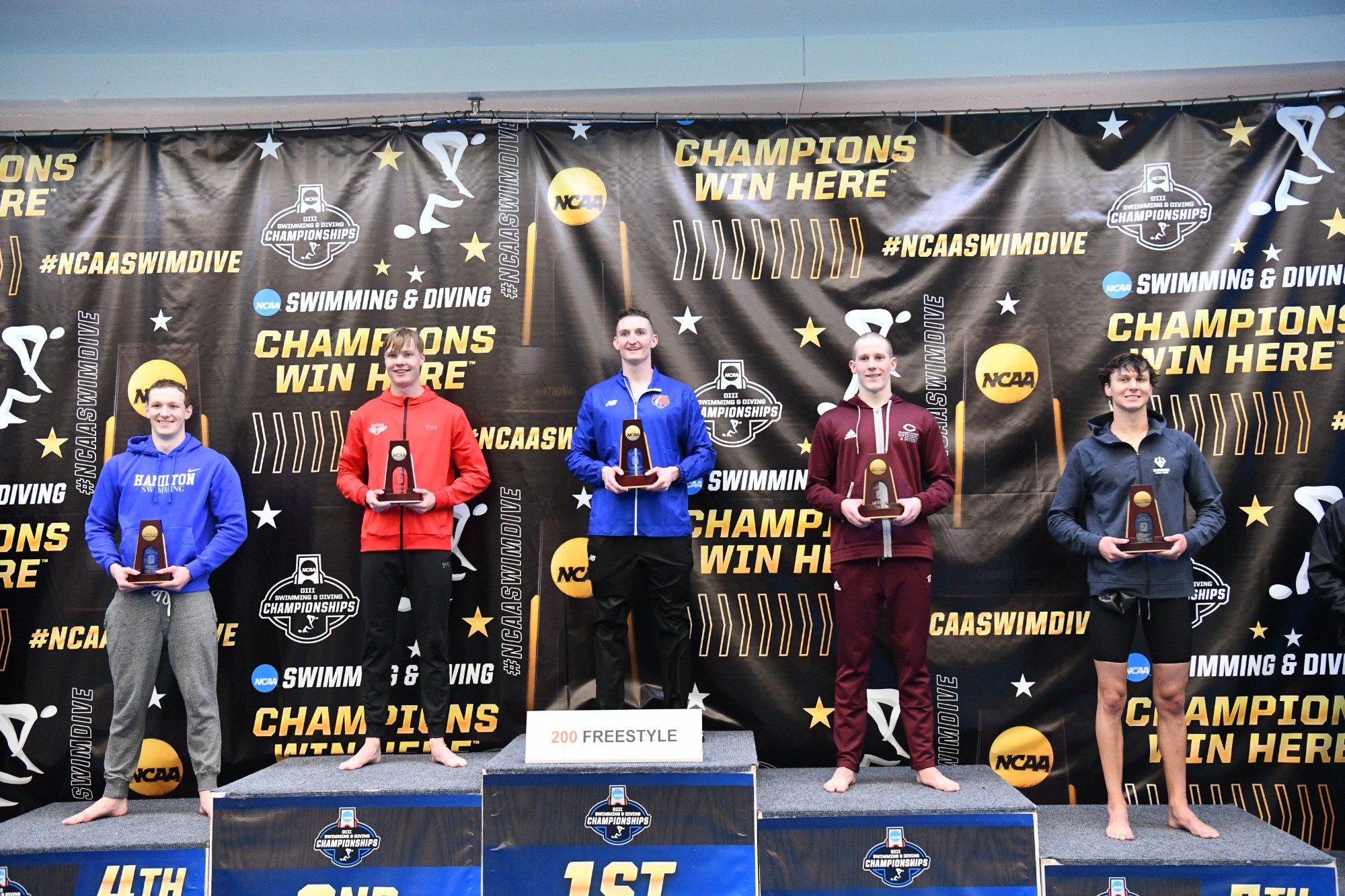 Bears Set Meet Record and Start 2025 NEWMAC Championships in Second ...