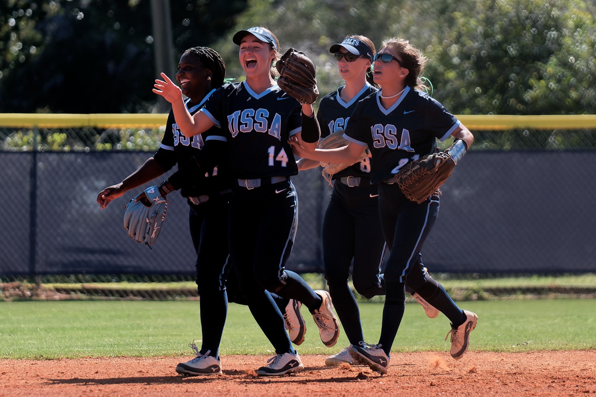 Softball Sweeps John Melvin University on the Road - United States ...