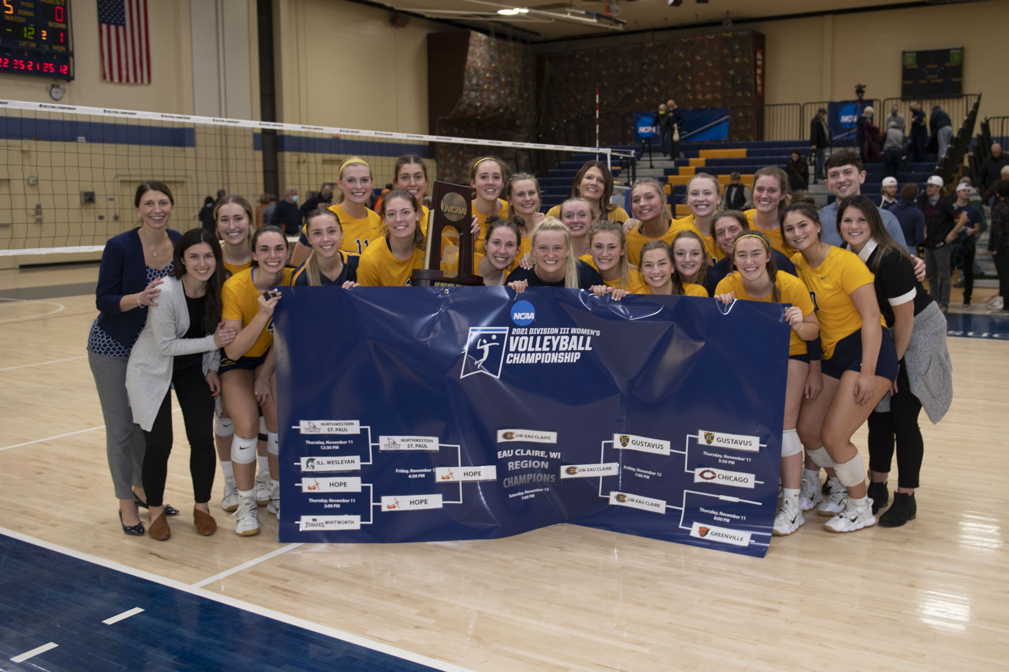 No. 8 Volleyball Shuts Down No. 6 Hope in Regional Final and Advance to ...