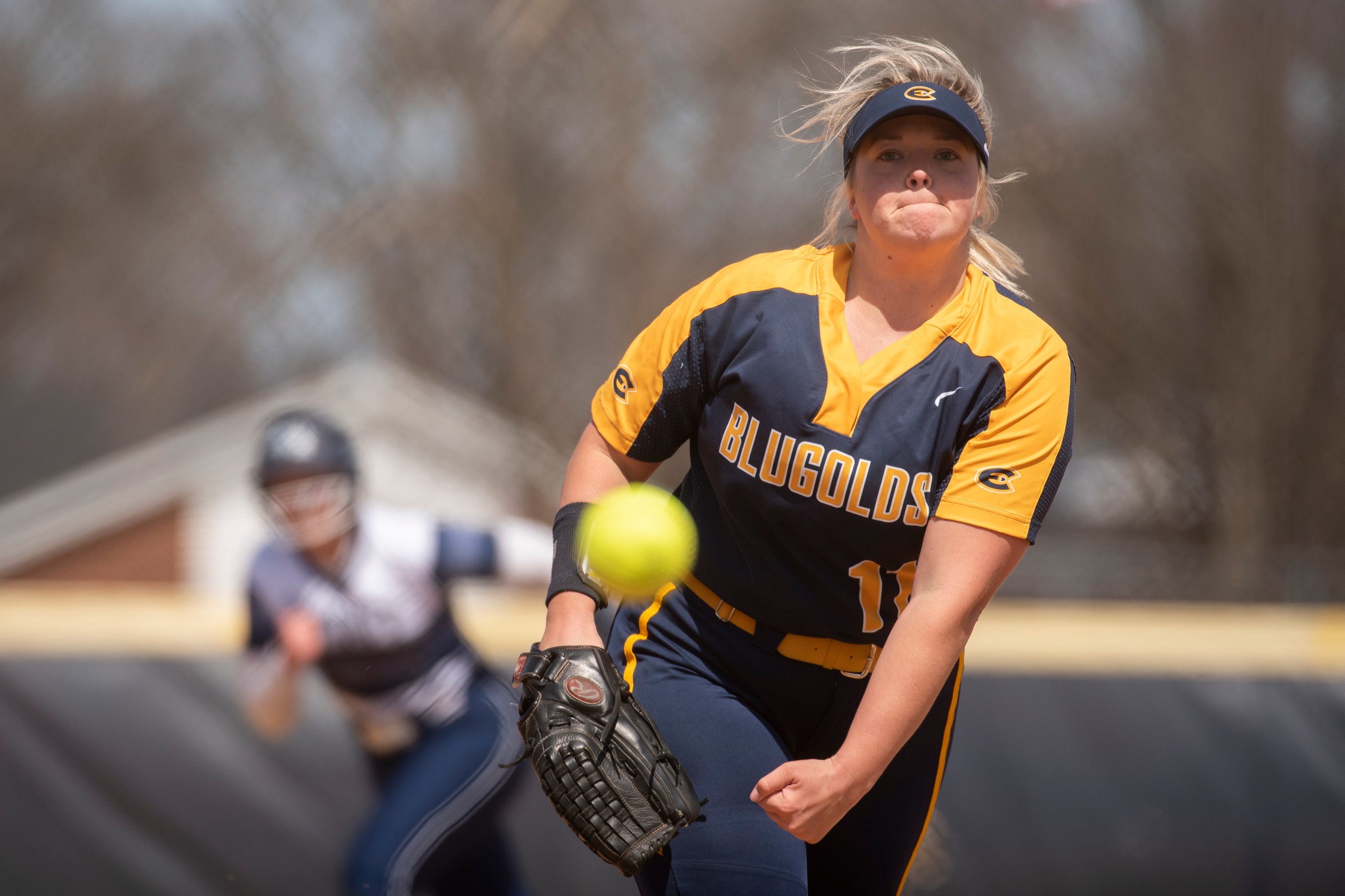 Decker dominates at the plate as Blugolds sweep Titans - University of ...