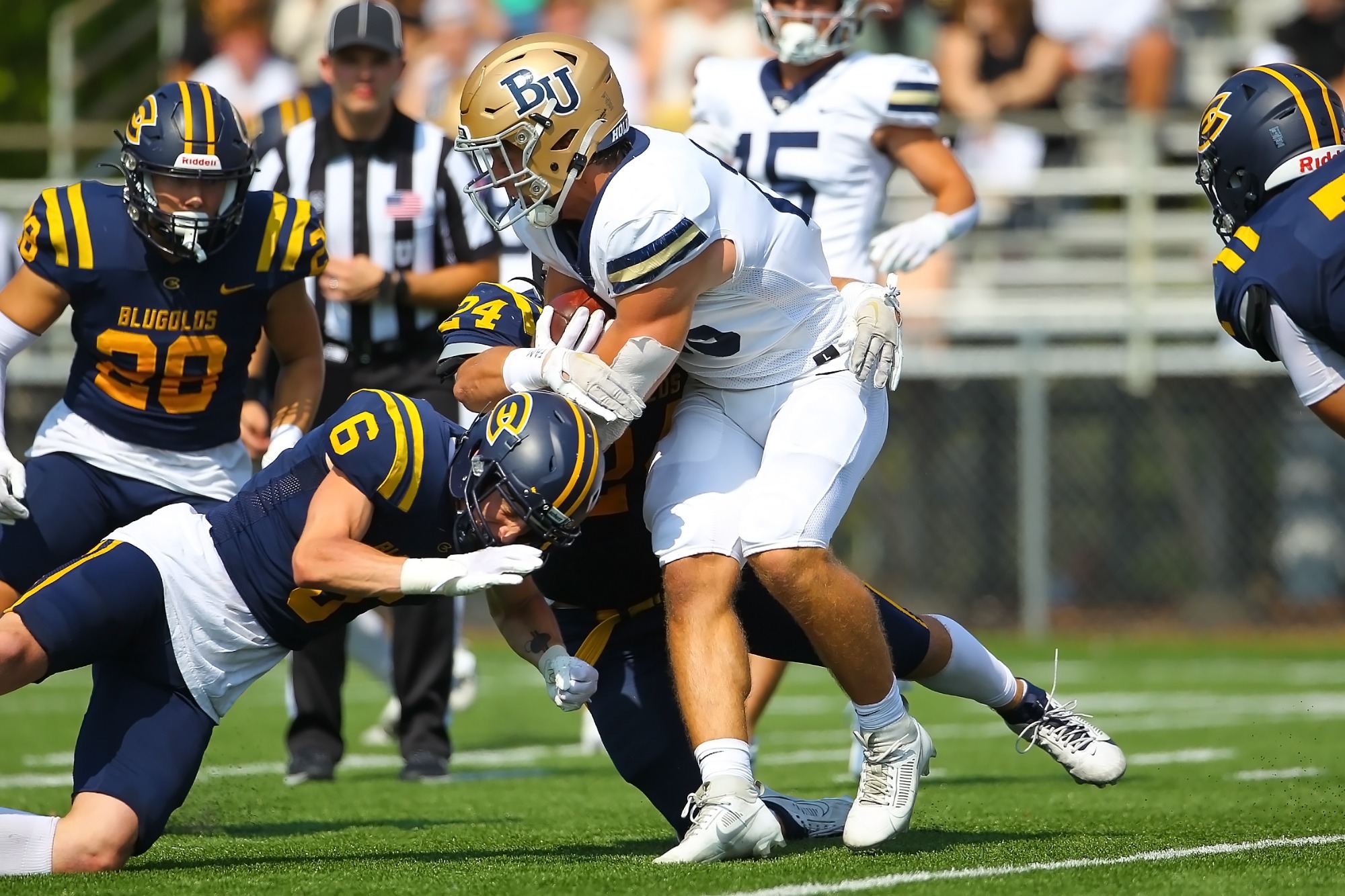 Blugolds fall to Bethel in defensive battle - University of Wisconsin ...