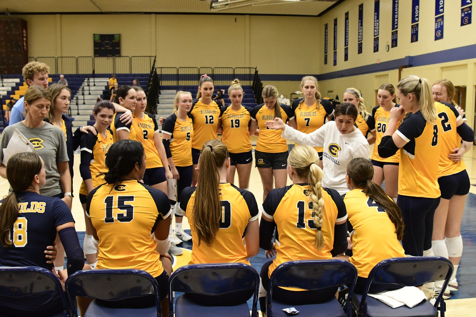 Walker records career highs as Blugolds upset Rams and sweep Kohawks ...