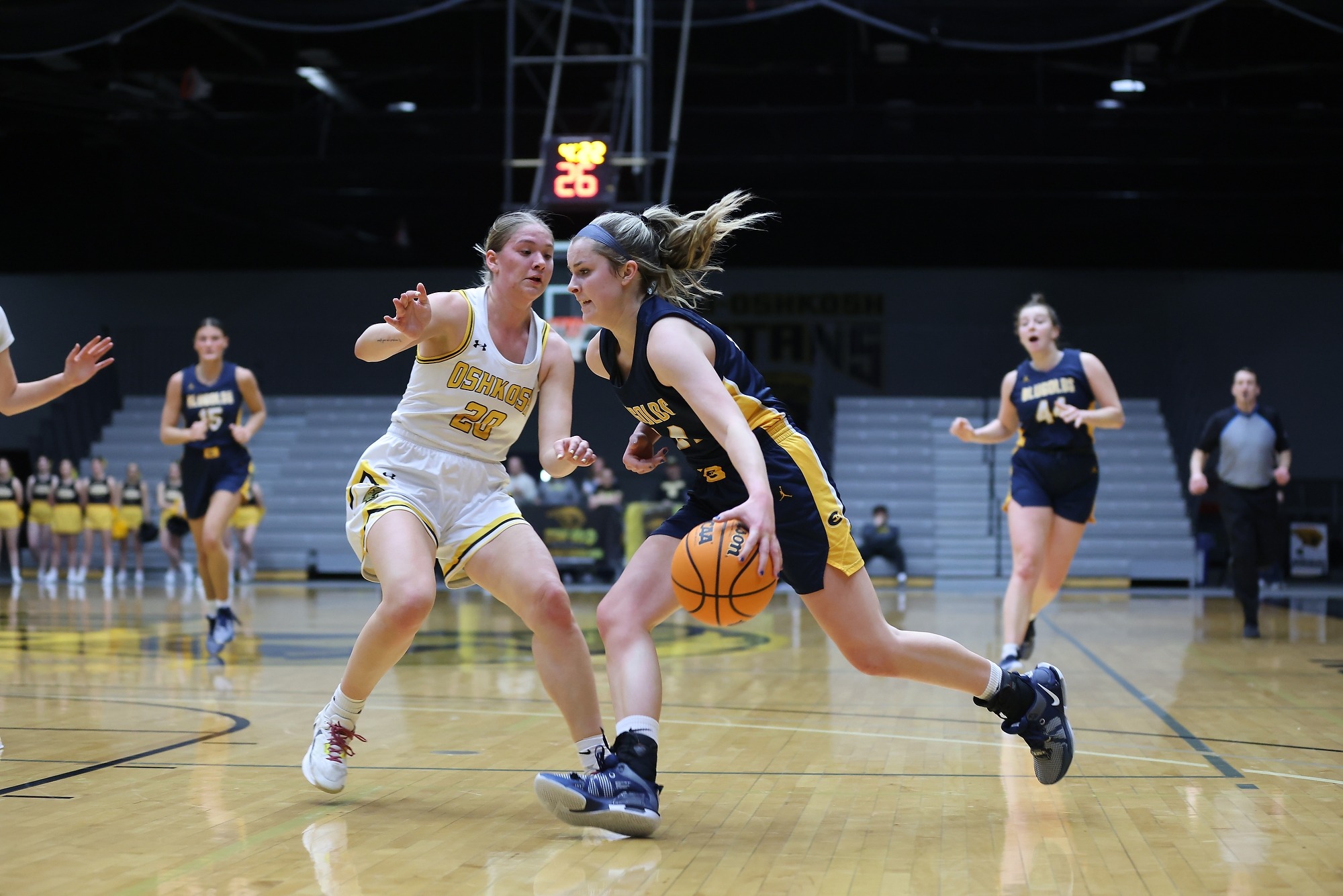 Blugolds fall in visit to No. 23 UW-Oshkosh - University of Wisconsin ...