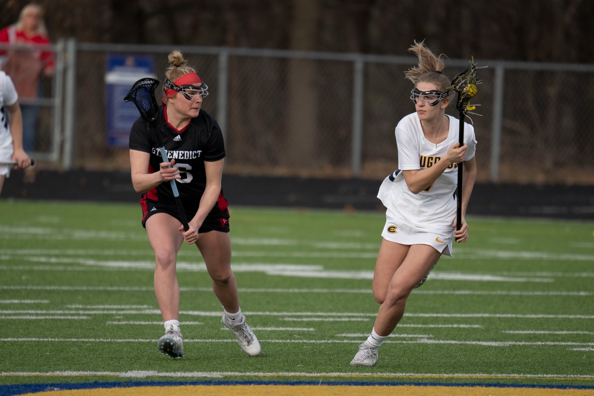 Romanelli tallies 100th point as Blugolds win home opener - University ...