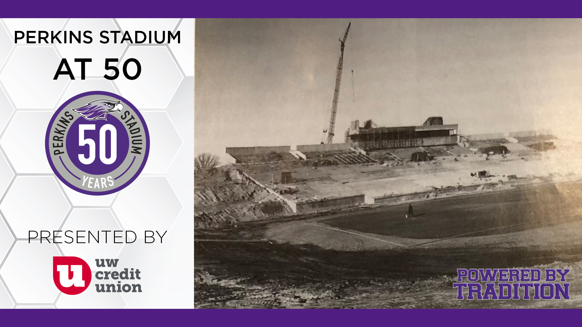 Perkins Stadium at 50 – The Perk is Born (1970) - University of ...