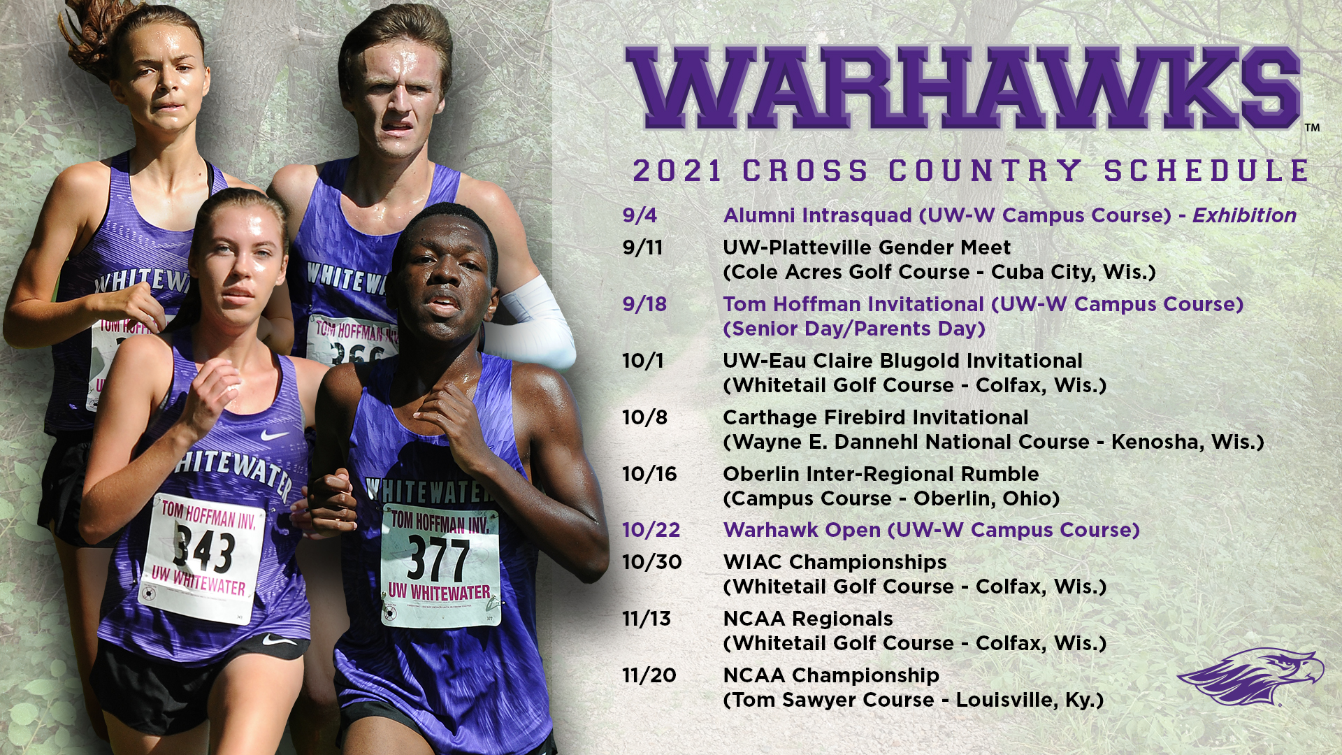 Cross Country Teams Reveal 2021 Schedules - University of Wisconsin ...