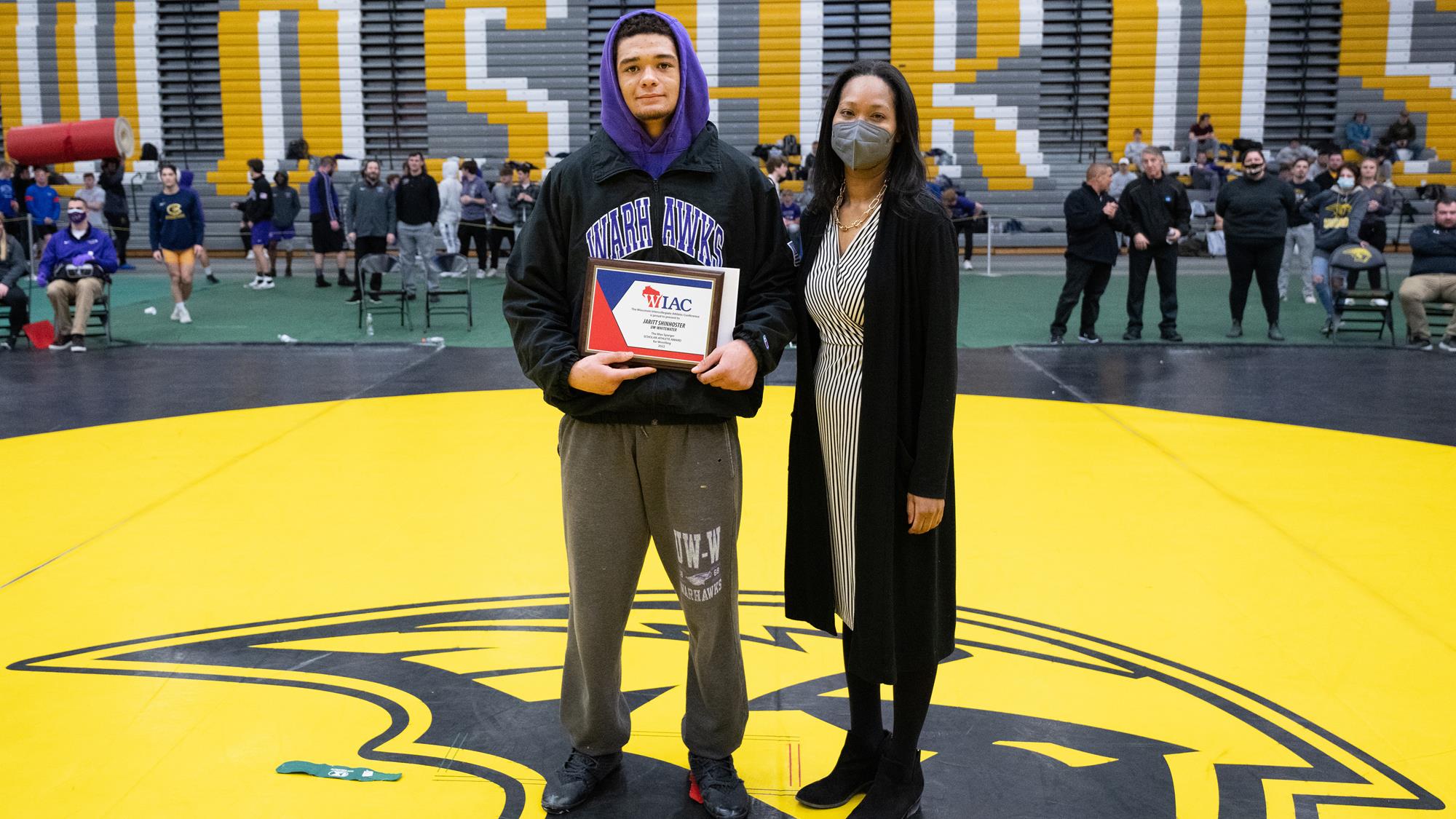 Shinhoster Named WIAC Wrestling Scholar-Athlete - University of ...