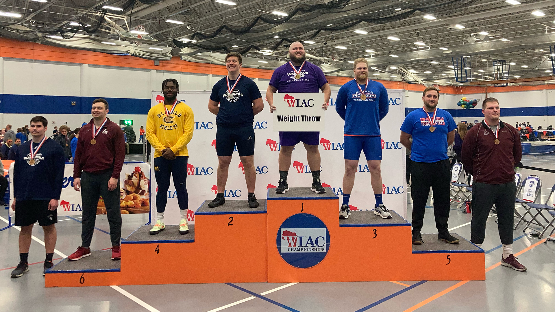 Track and Field Teams Fourth, Seventh at WIAC Championships ...