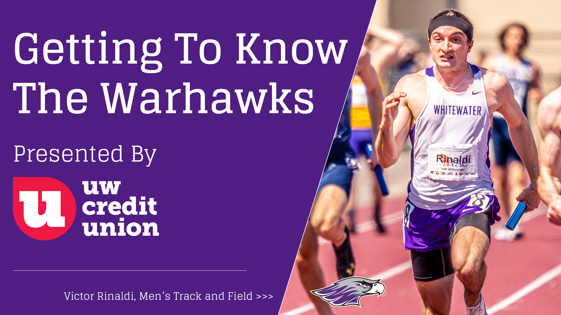 Getting To Know The Warhawks – Victor Rinaldi, Men’s Track and Field ...