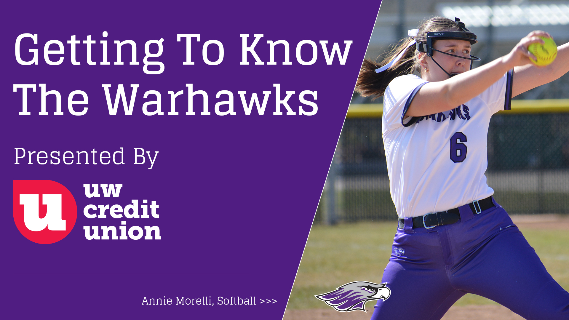 Getting To Know The Warhawks – Annie Morelli, Softball - University of ...
