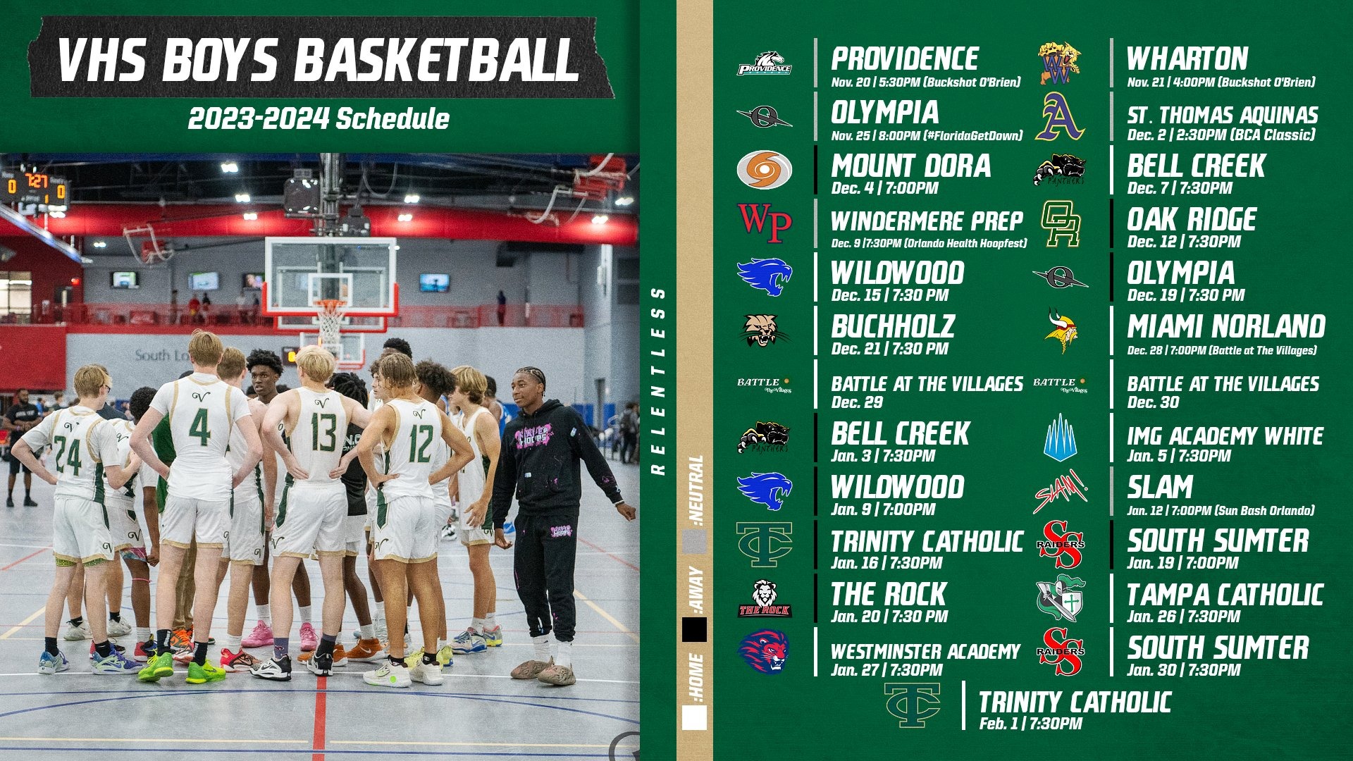 Buffalo Boys Hoops Releases 2023-24 Schedule - VHS Buffalo Athletics