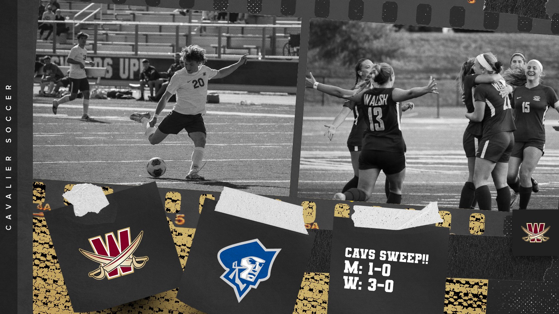 SOCCER SWEEPS MALONE; BOTH SECURE SPOTS IN POSTSEASON - Walsh University
