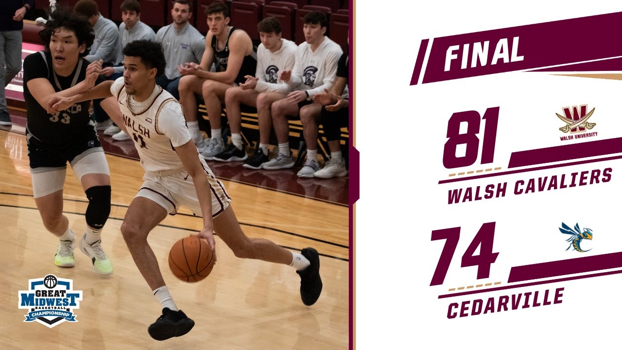 CAVALIERS ADVANCE TO G-MAC CHAMPIONSHIP GAME - Walsh University
