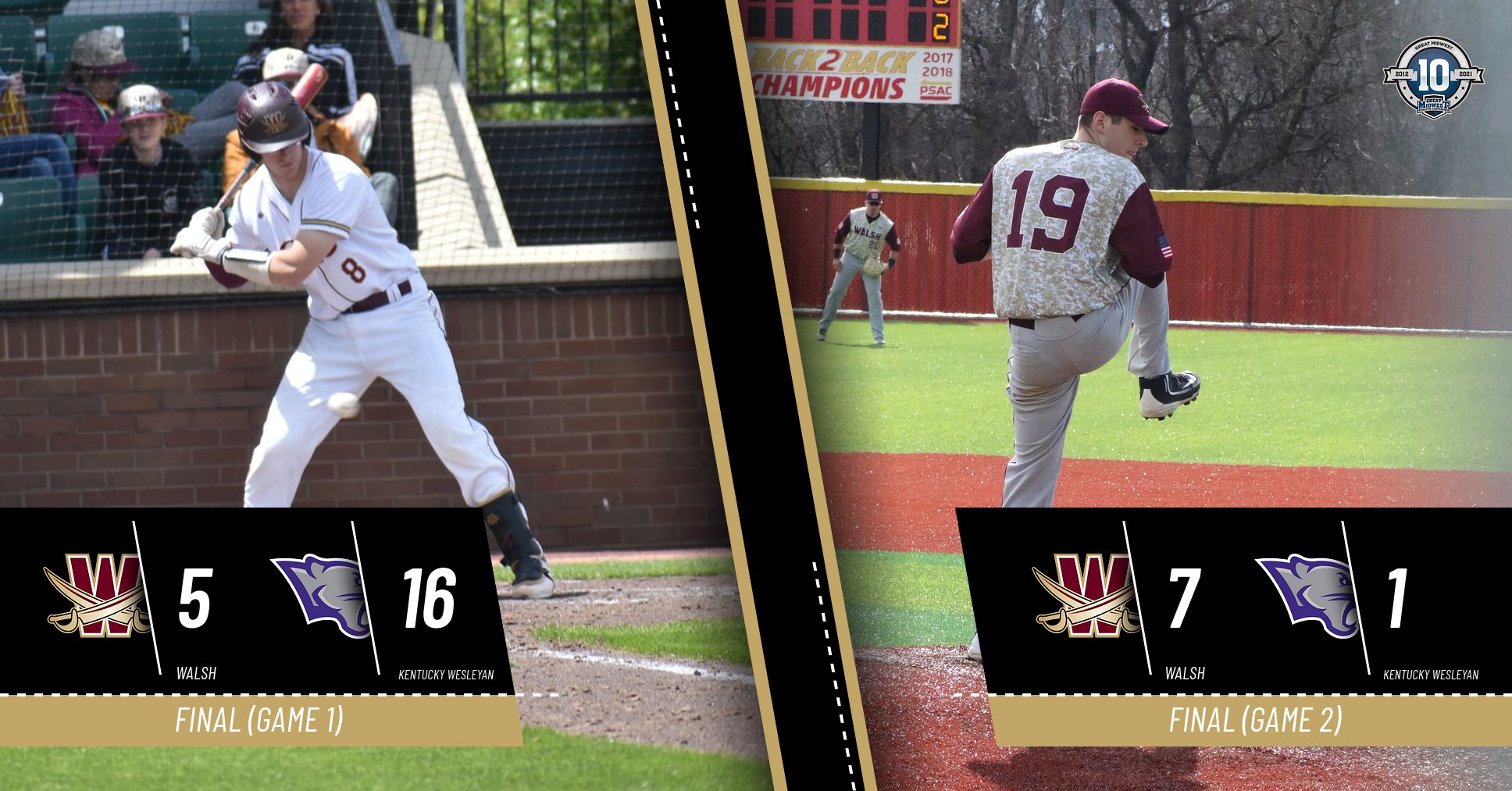 Baseball Drops Three of Four in Kentucky - Walsh University