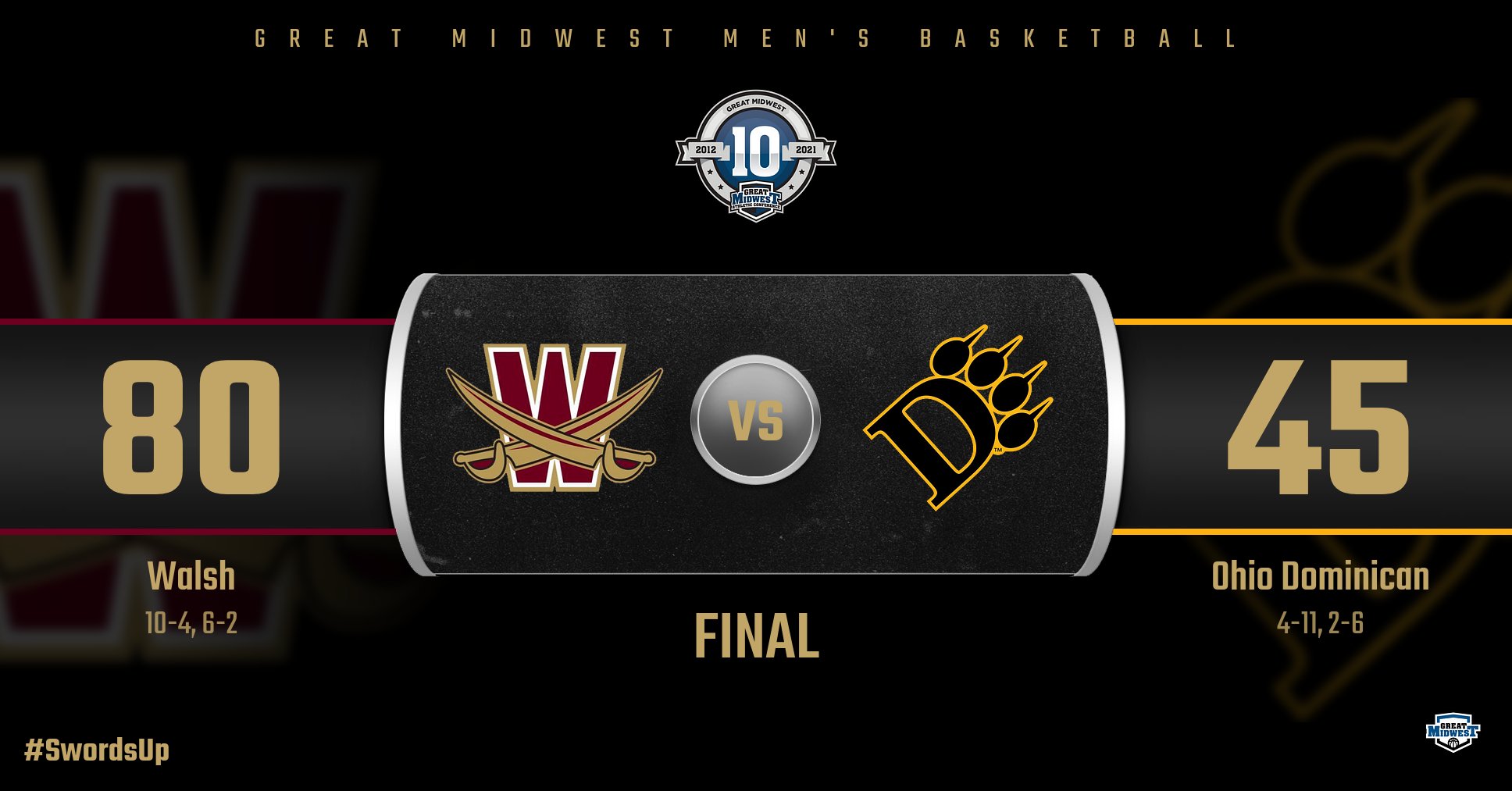 Defense Leads Way in 80-45 Win for Men's Basketball - Walsh University