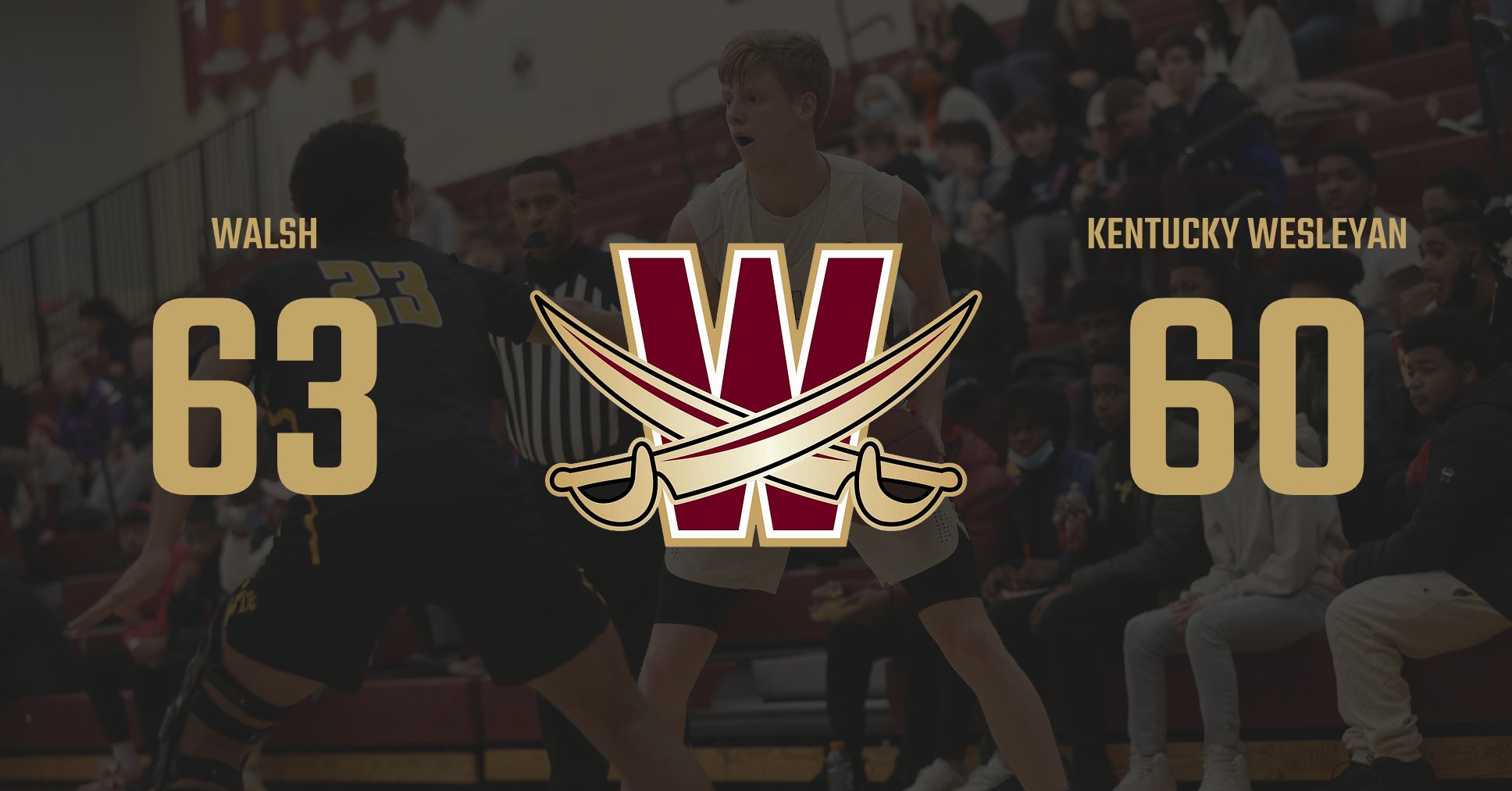 Walsh Holds Off Late KWC Run, 63-60 - Walsh University