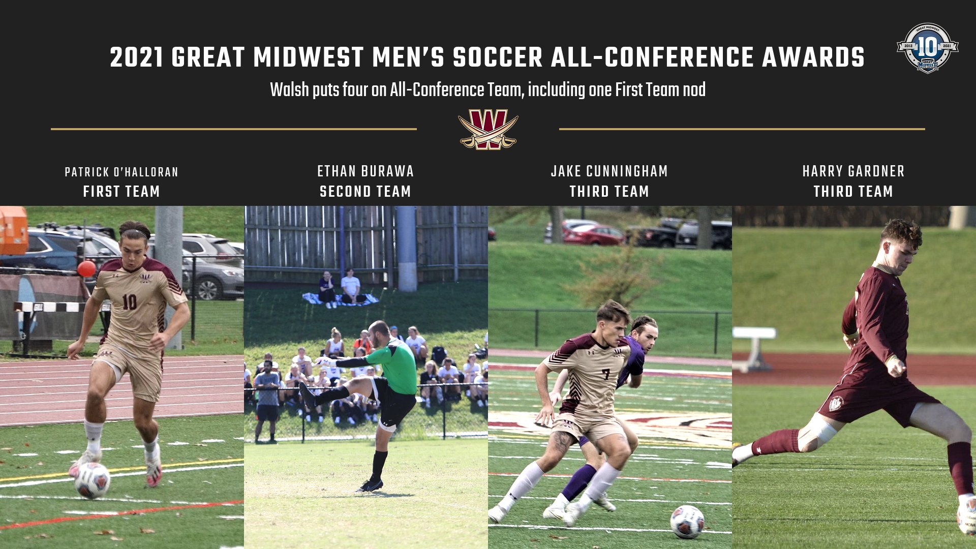 Four Cavaliers Named to All-Conference Team - Walsh University