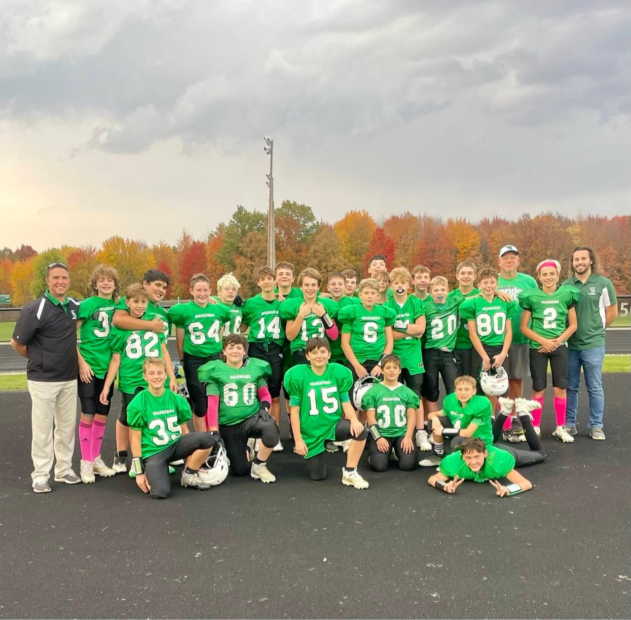 7th Grade Football Takes Control of EBC with 16-6 Victory at Alliance ...