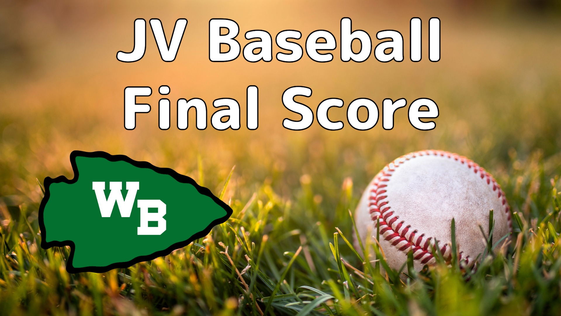 JV White Baseball Scores in Every Inning in 16-12 Victory over Alliance ...