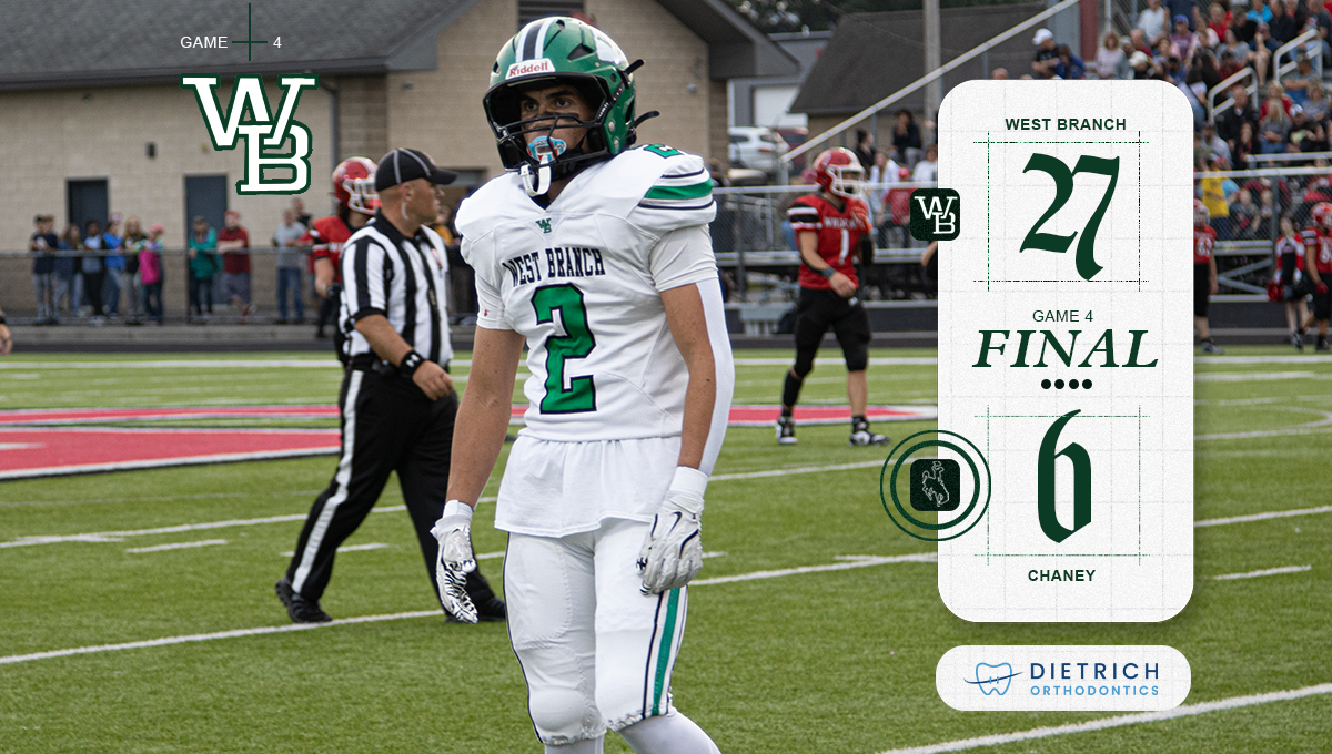 Football Moves to 9-0 with 33-6 Victory at Carrollton - West Branch ...