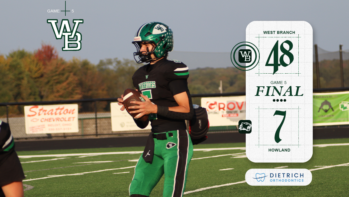 West Branch at Struthers Game Info - West Branch High School