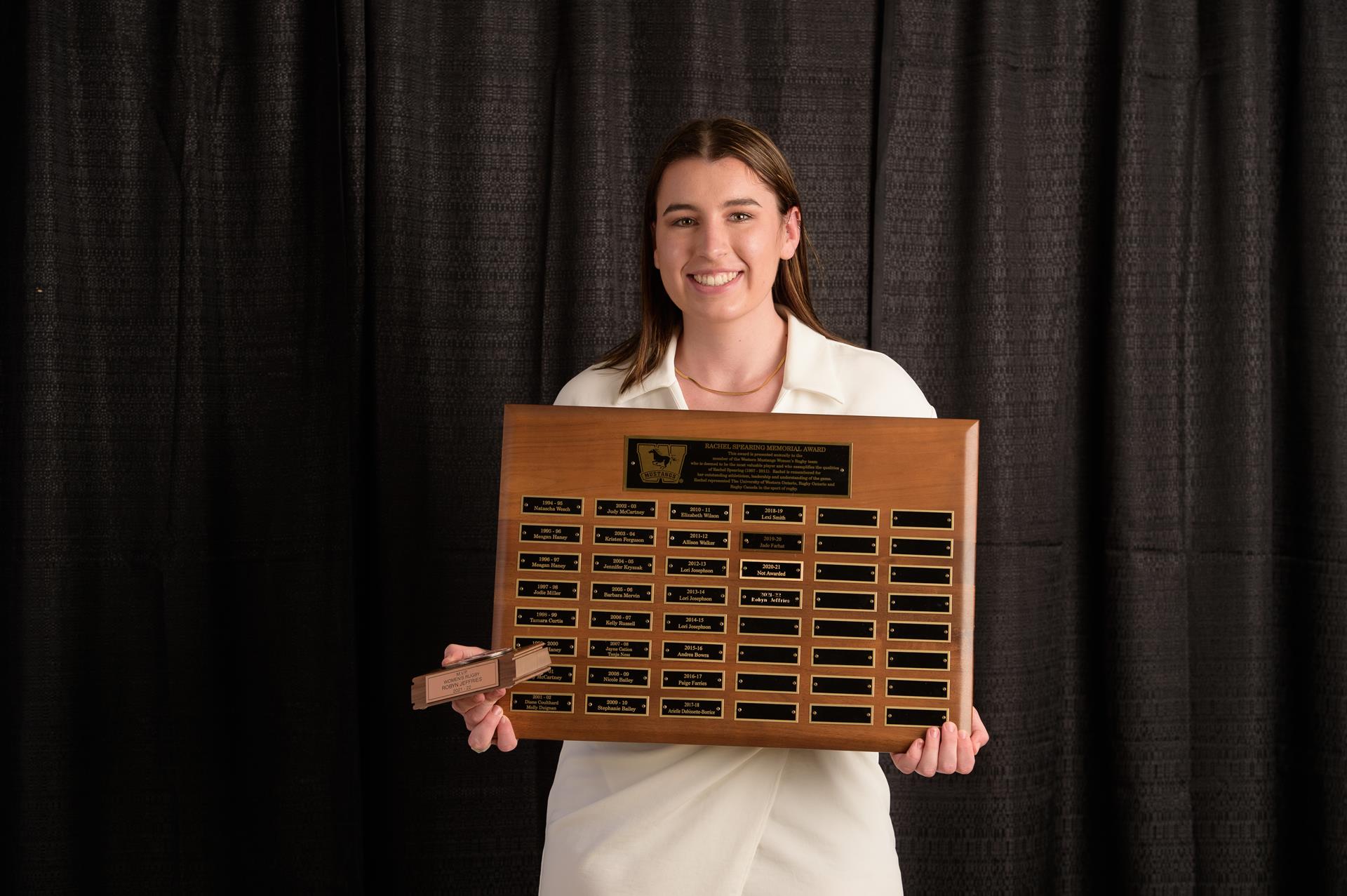 Robyn Jeffries - Women's Rugby - Western Mustangs Sports