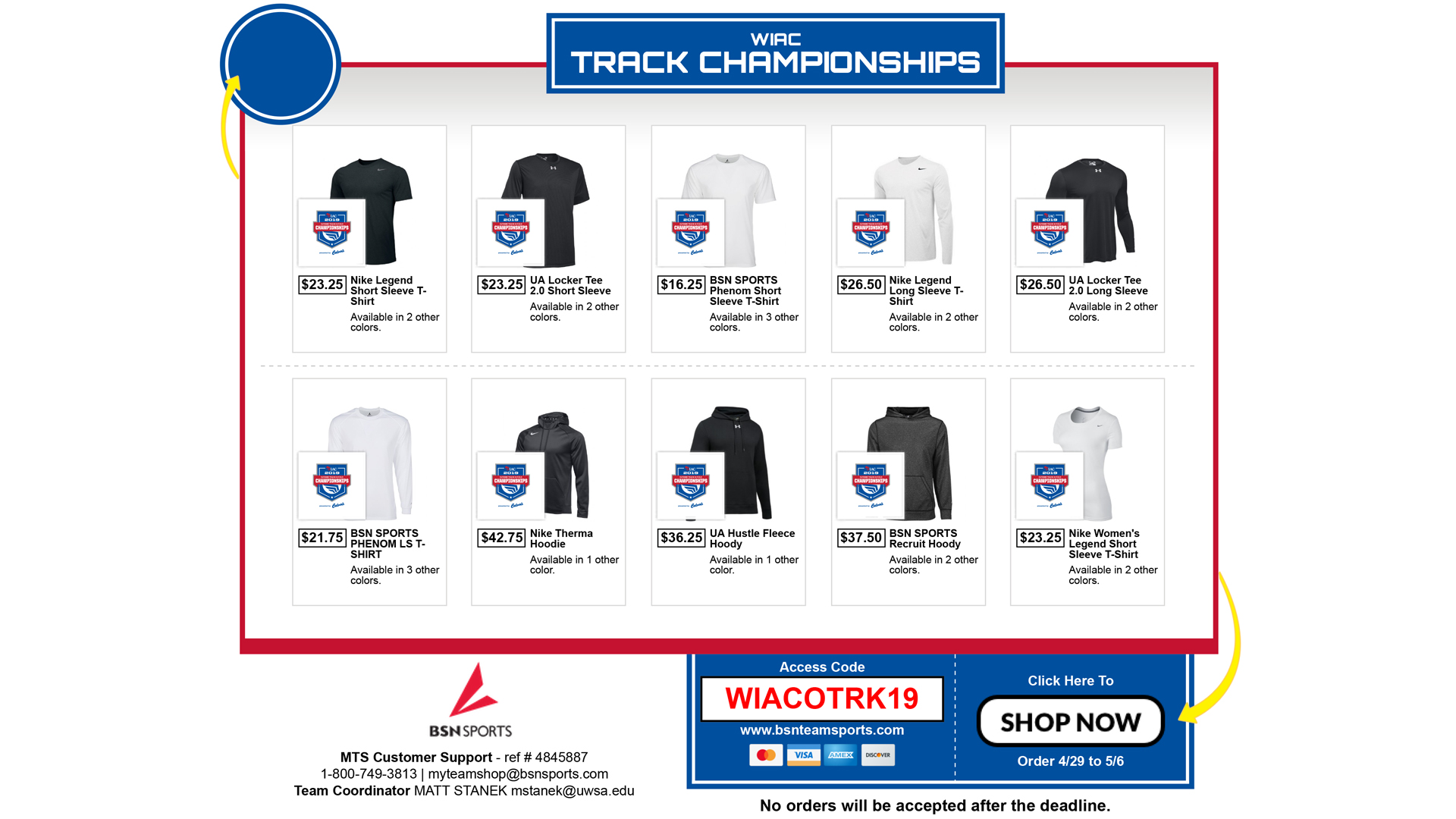 Purchase WIAC Outdoor Track & Field Championships Merchandise ...