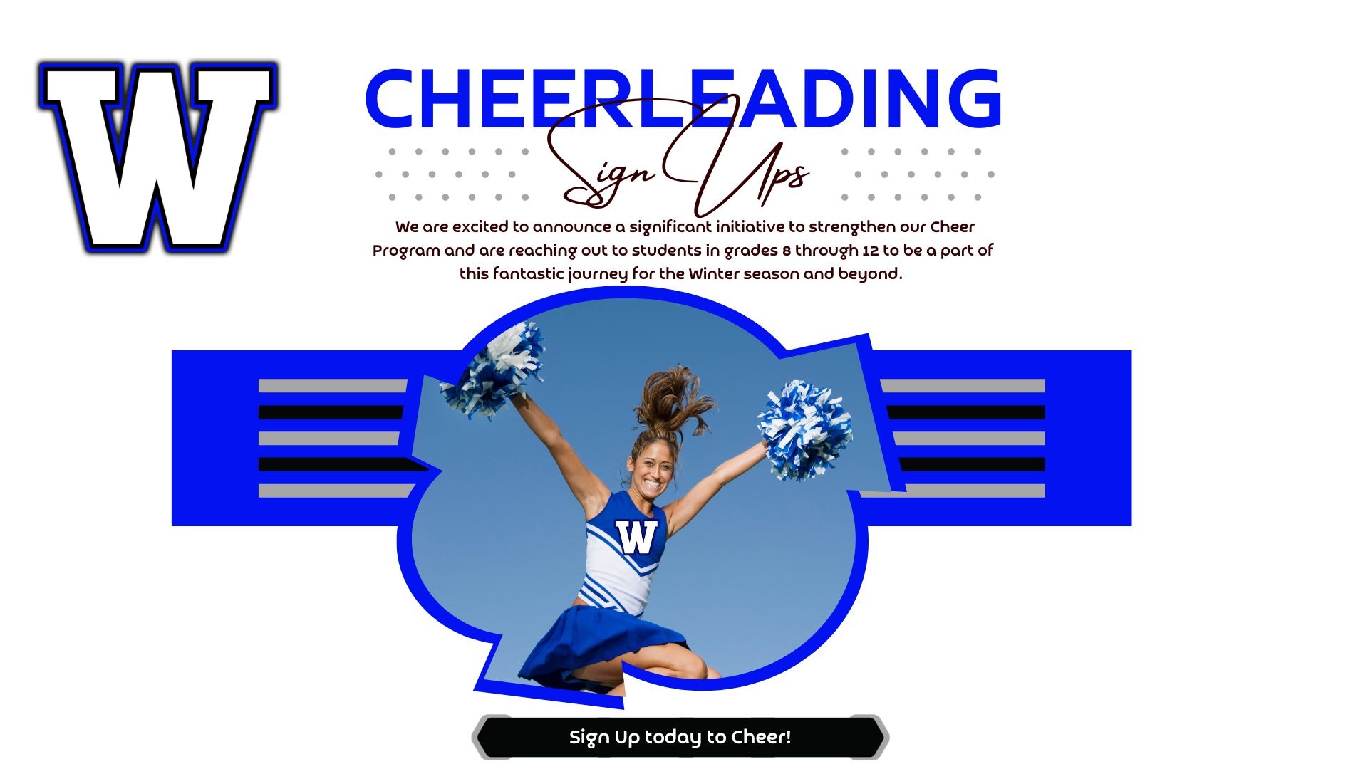 Strengthening Our Cheer Program: Calling All Students in Grades 8-12 ...