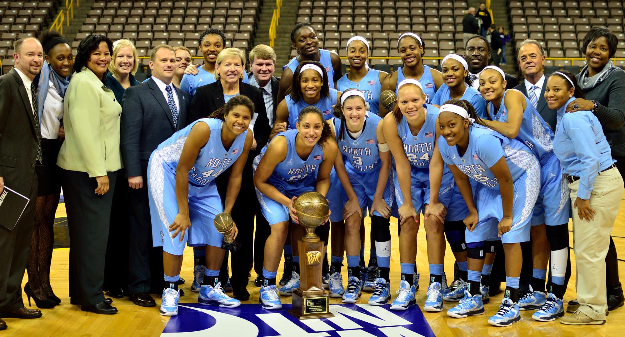 North Carolina captures Preseason WNIT title - WNIT Pre and Post Tournament