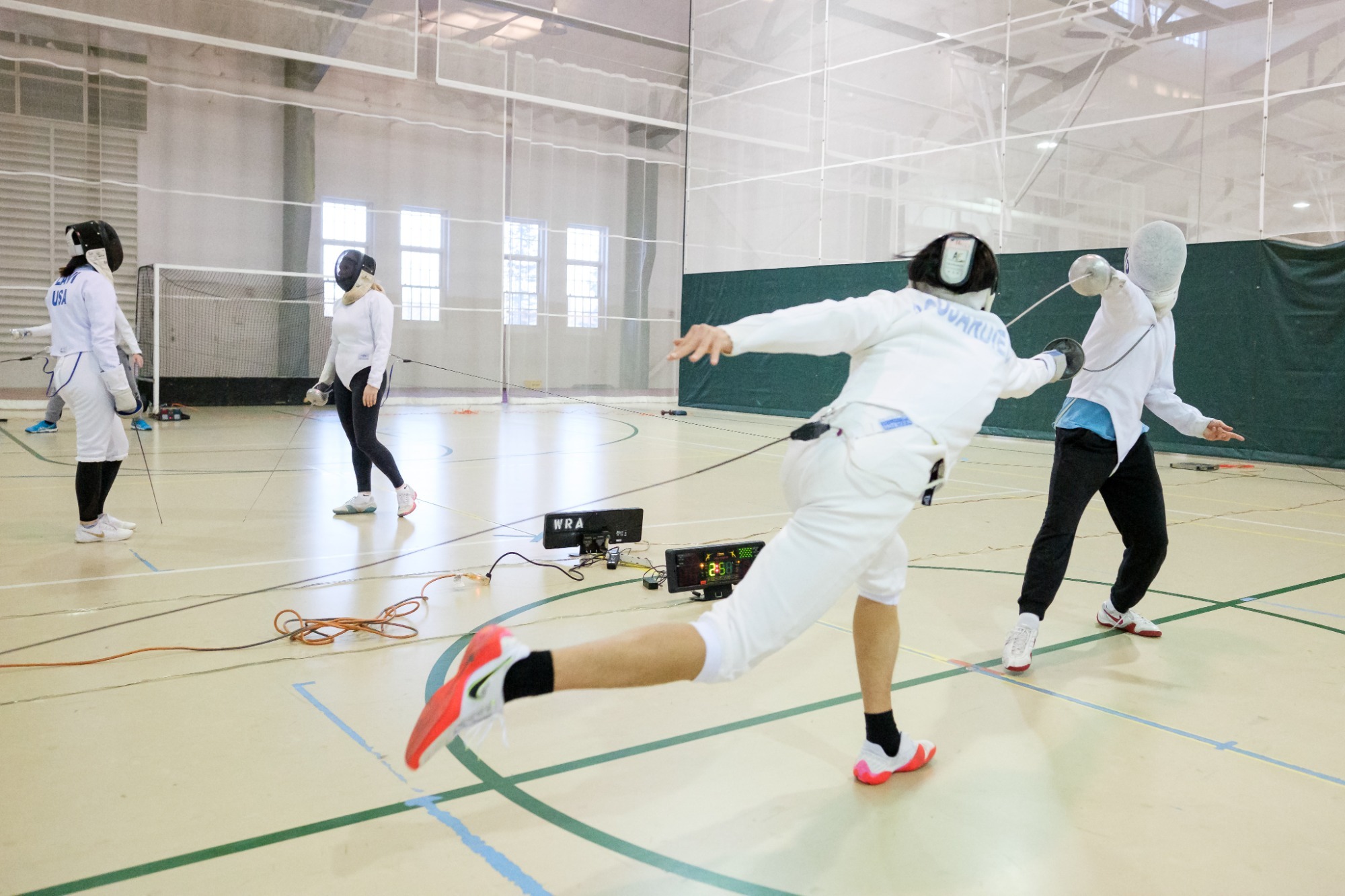 Fencers Compete at Wayne State - Western Reserve Academy
