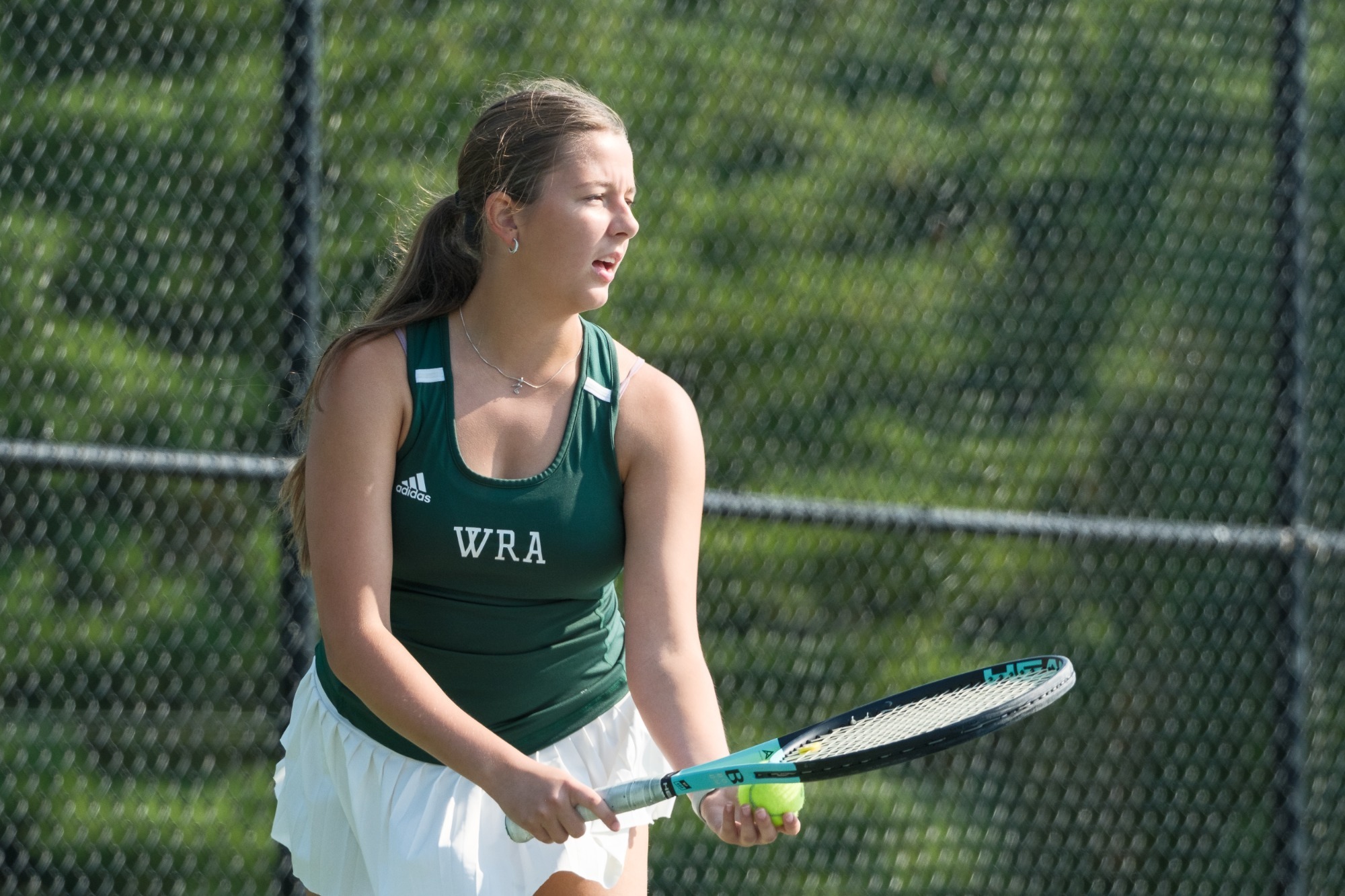 JV Girls Tennis Battles Hard in Home Match vs. Aurora - Western Reserve ...