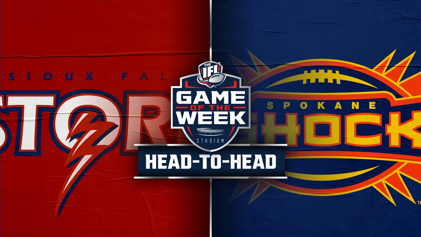 IFL GAME OF THE WEEK ON STADIUM: BILLY BACK AND KURTISS RIGGS - Spokane ...