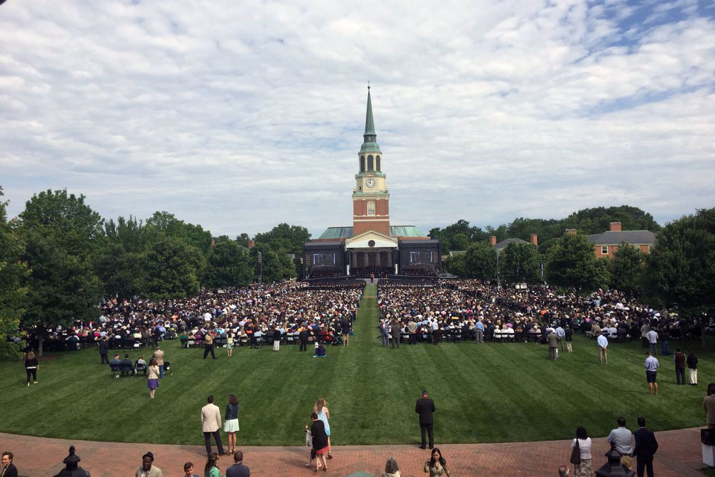 Wake Forest Student-Athletes Celebrate Graduation Day - Wake Forest ...