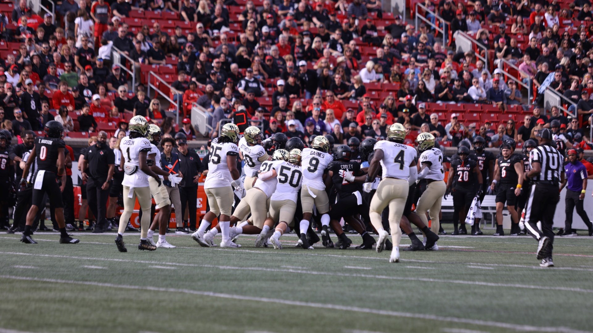 Wake Forest Falls at Louisville - Wake Forest University Athletics